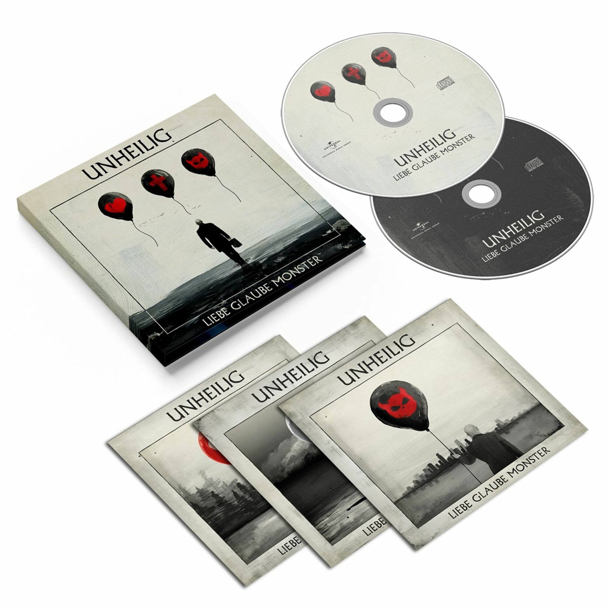 Компакт-диск Unheilig - LIEBE GLAUBE MONSTER (Limited Deluxe Edition) (2 CD) (2 CD)