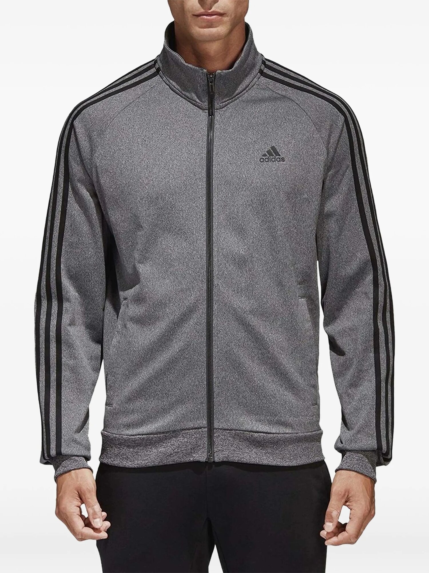 Куртка adidas, размер M, серый — фото 1