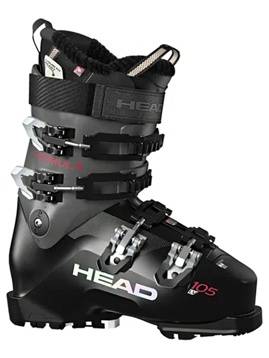 Горнолыжные ботинки Head Formula 105 W LV GW Black/Anthracite 25/26 , для женщин , черный