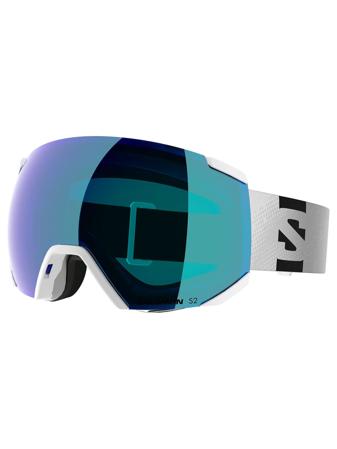 Горнолыжные очки Salomon Radium White Cat. 2 25/26 Белый, для мужчин , Белый
