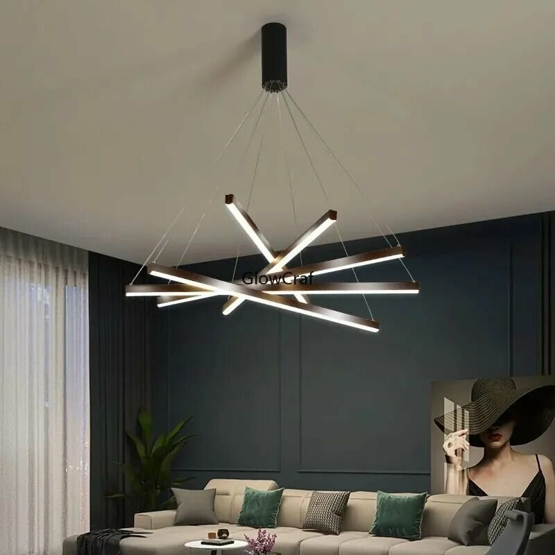 Люстра, LED, 60 Вт