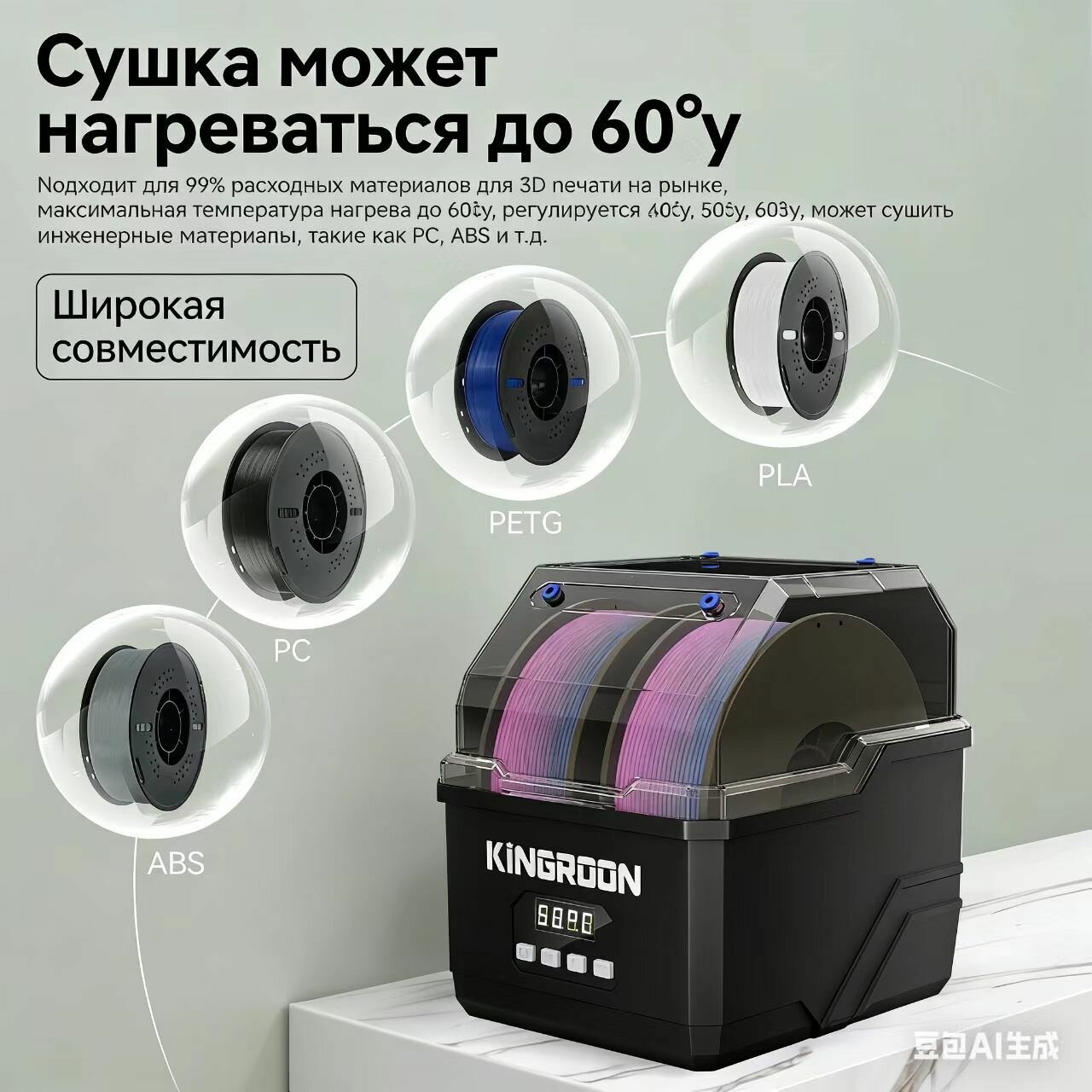Пленка для печати, Черный (black), 1 шт