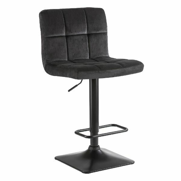 Стул барный DOBRIN Dominic LM-5018 черный велюр