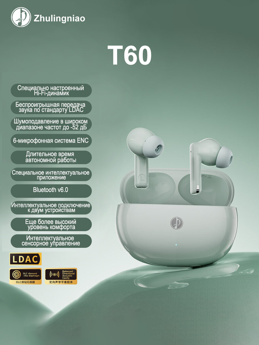 Zhulingniao Feng Lin T60 наушники