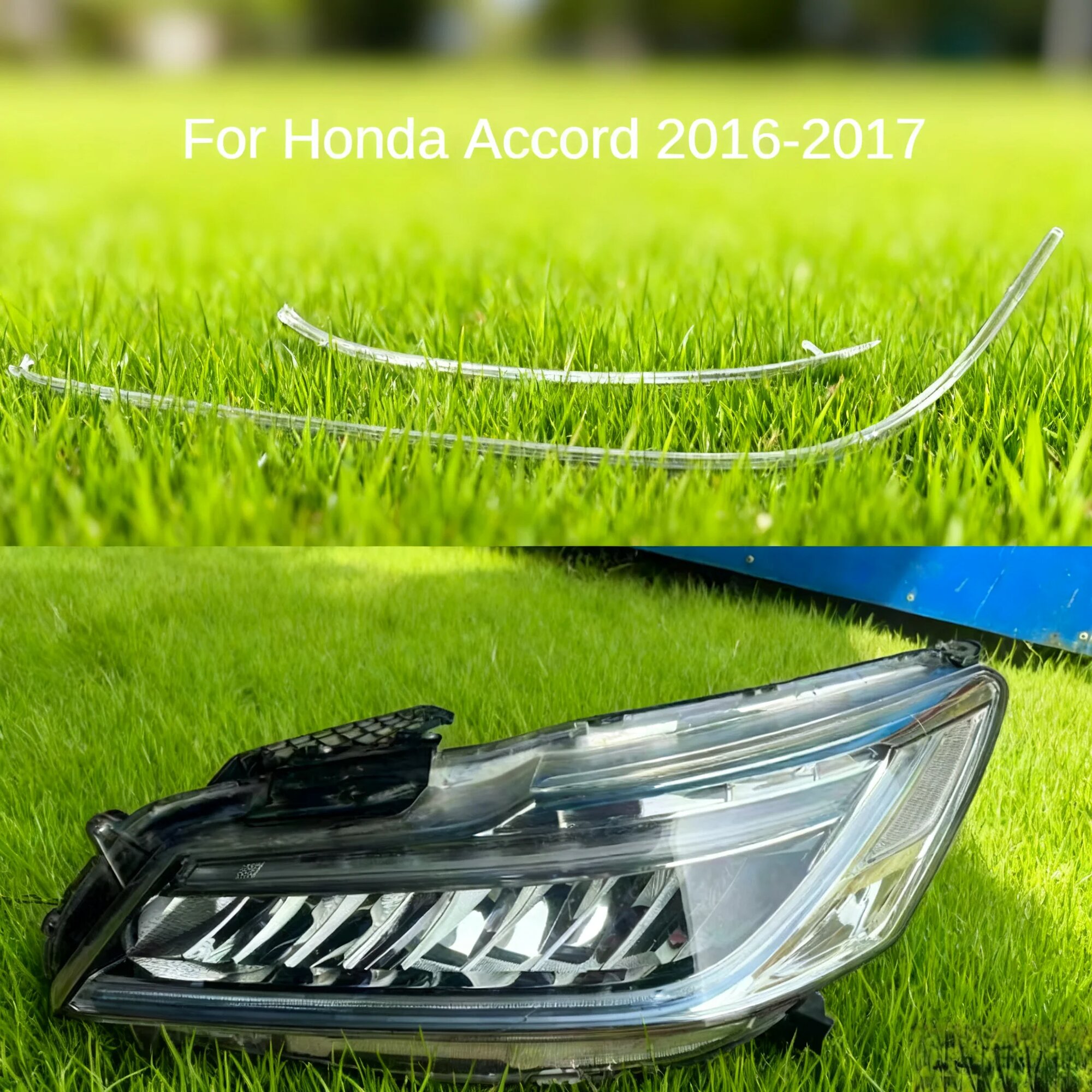LED DRL для Honda Accord 2016-2017, 4шт, Цвет: a pair