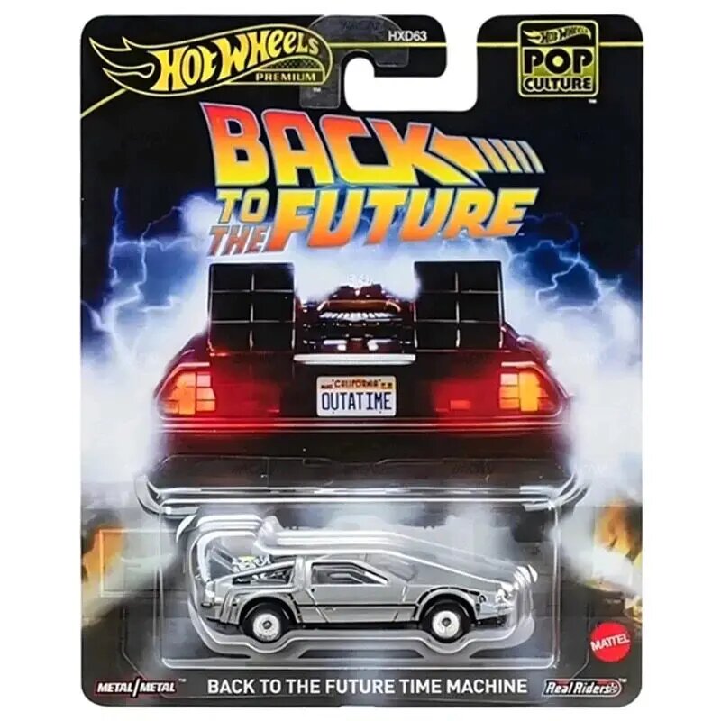 Hot Wheels Premium 1/64 «Назад в будущее» Mutt Cutts Corvette