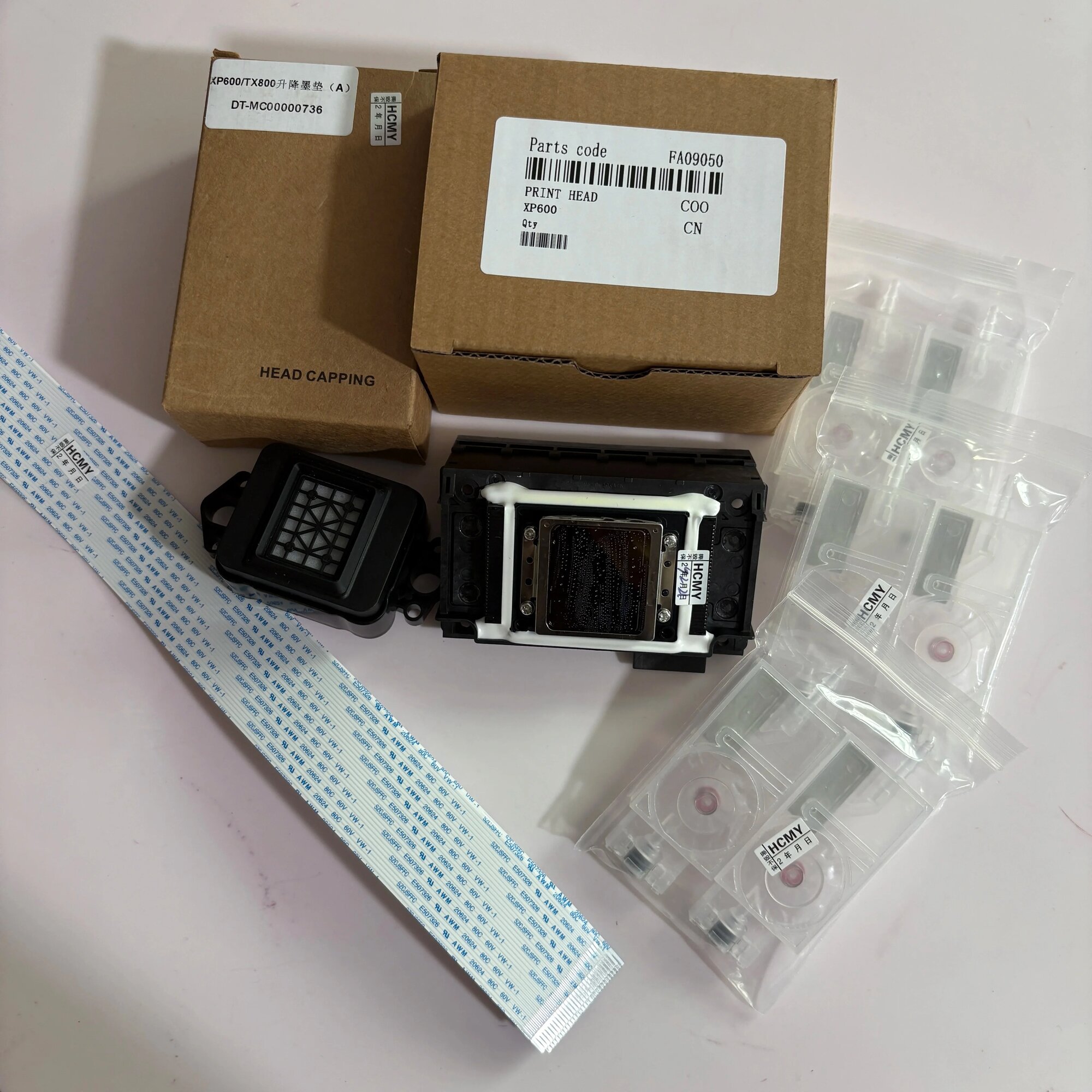 Печатающая головка XP600 для Epson XP600, УФ-головка XP600, Экосольвентная головка XP600 FA09050, DTF-головка XP600