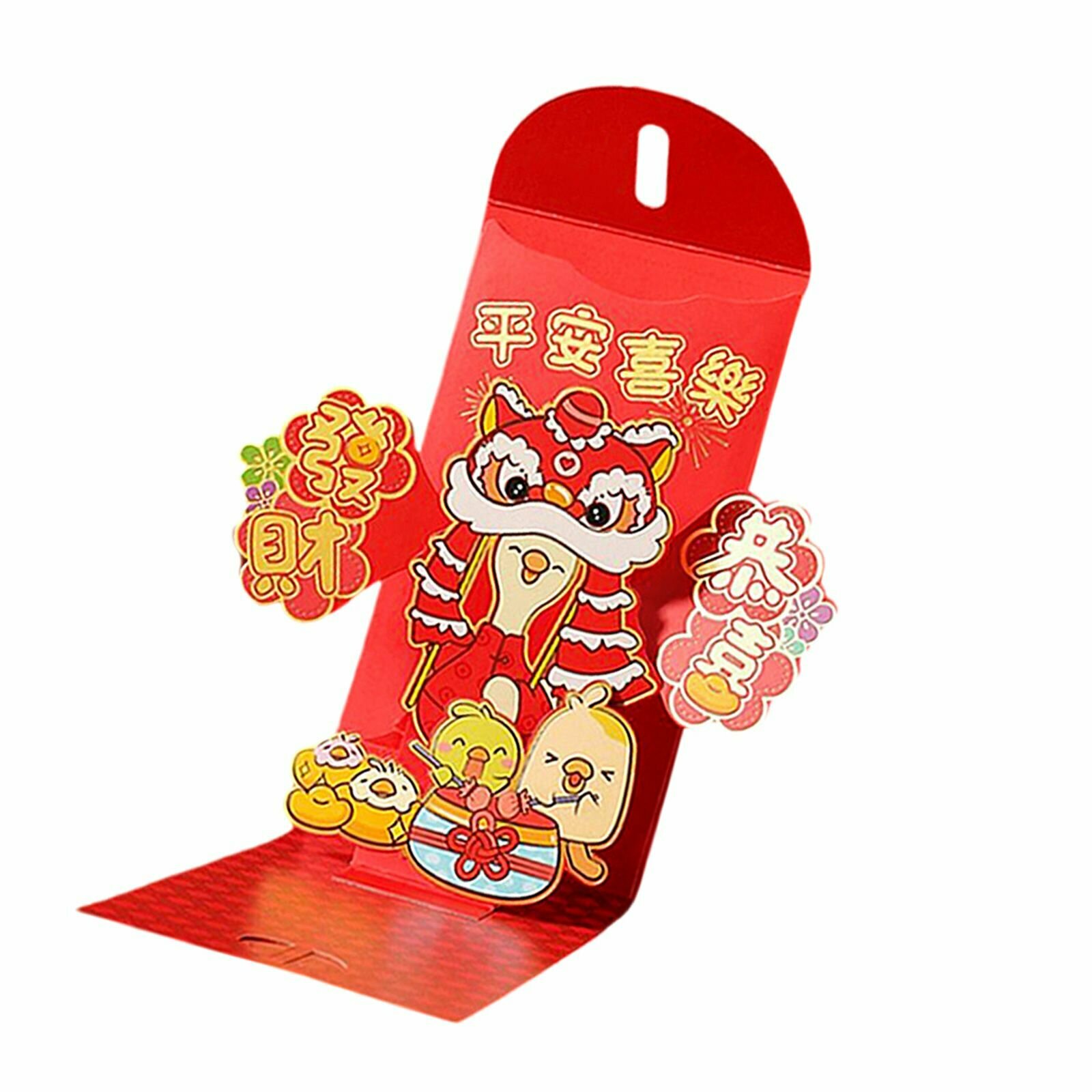 Стильная змея год 3D Redness Convelope Bag Money Packet на 2025 г Весенний фестиваль