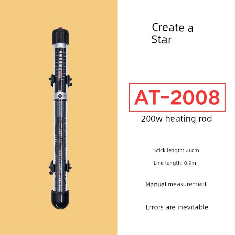 Atman AT2008 Type 200W Эксплозивозащищенный Аквариумный Нагреватель с Бесплатным Термометром