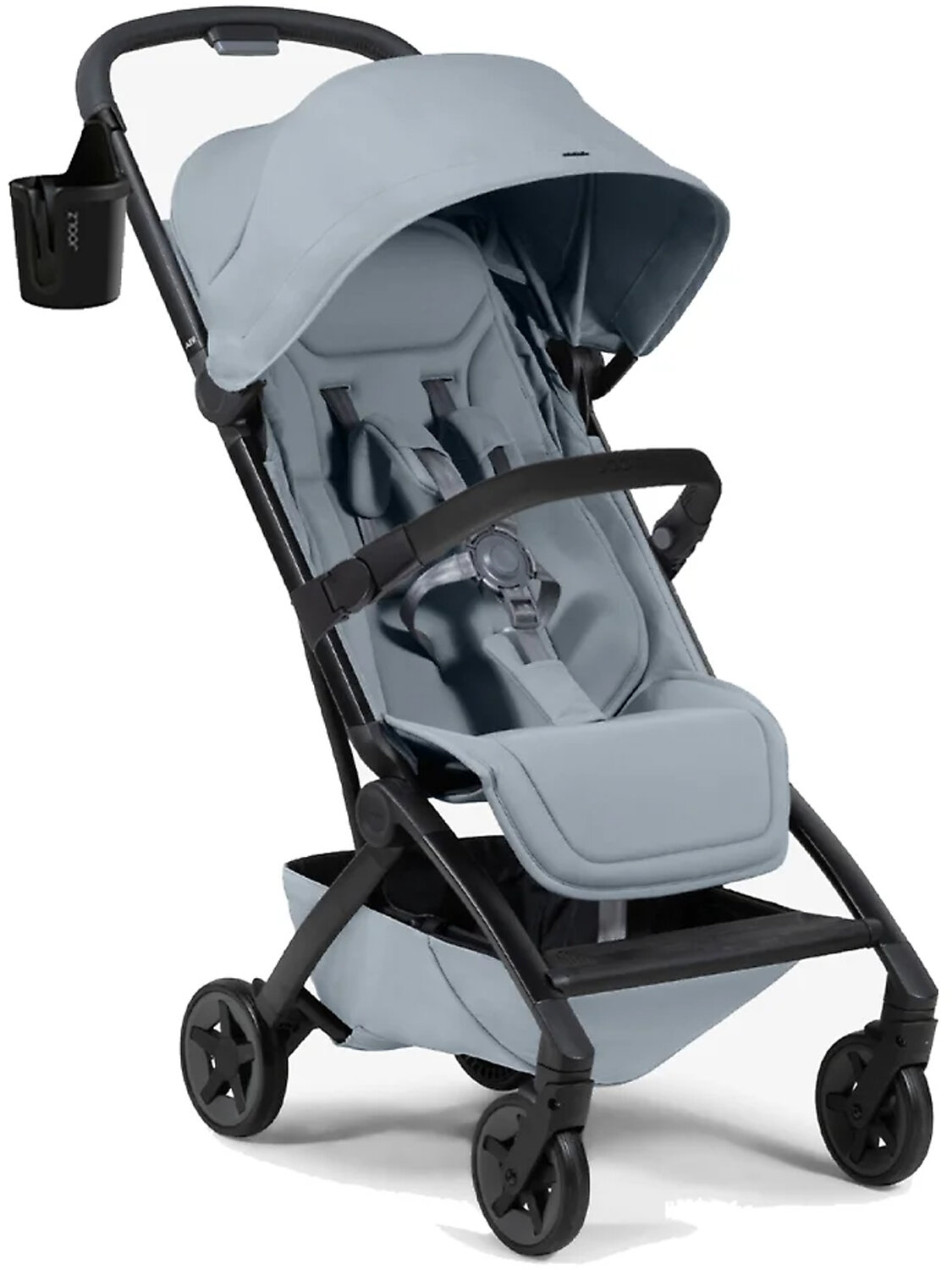 Коляска прогулочная Joolz AER2 SE Pebble Grey с бампером и подстаканником