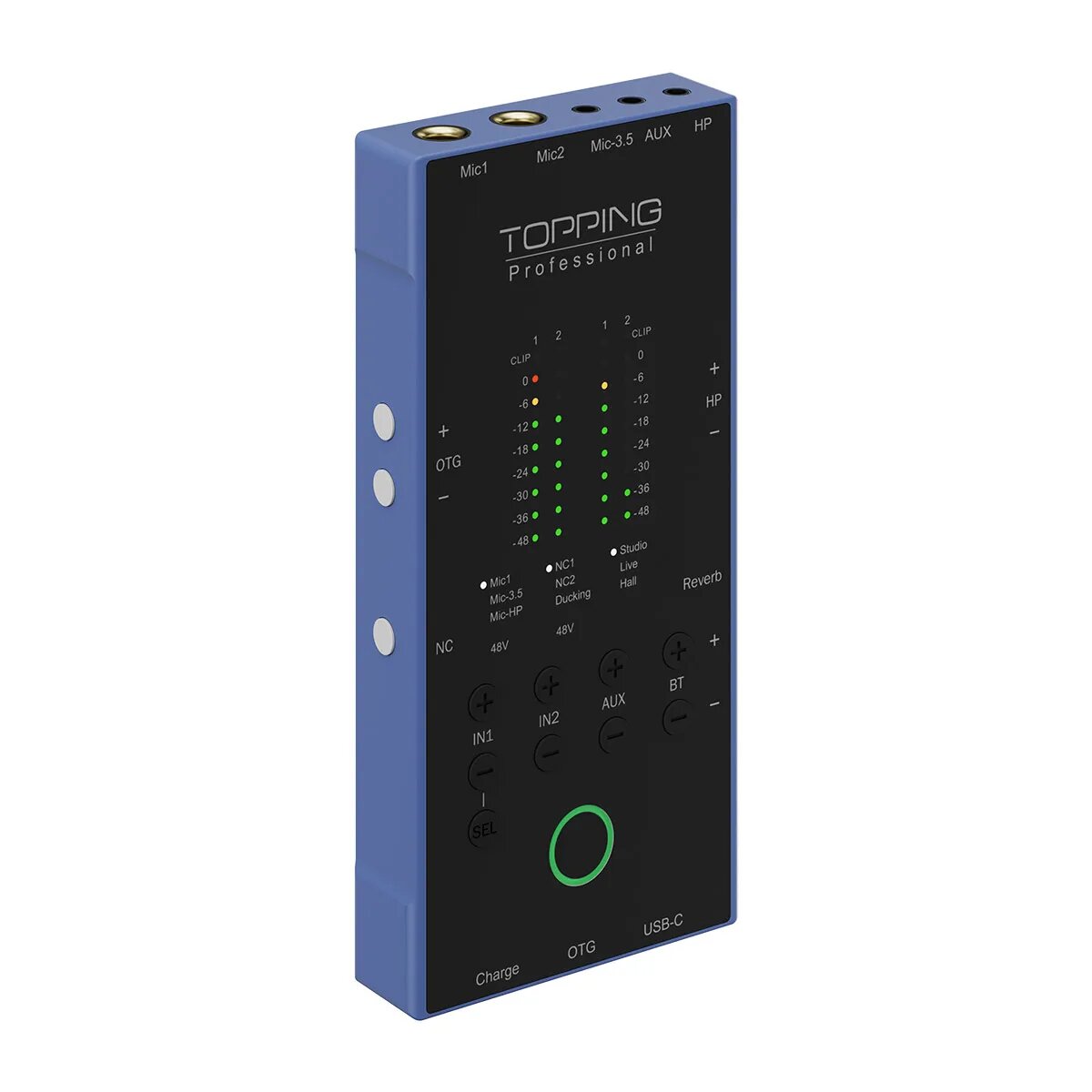 TOPPING M62 Blue — портативный ЦАП и усилитель для наушников