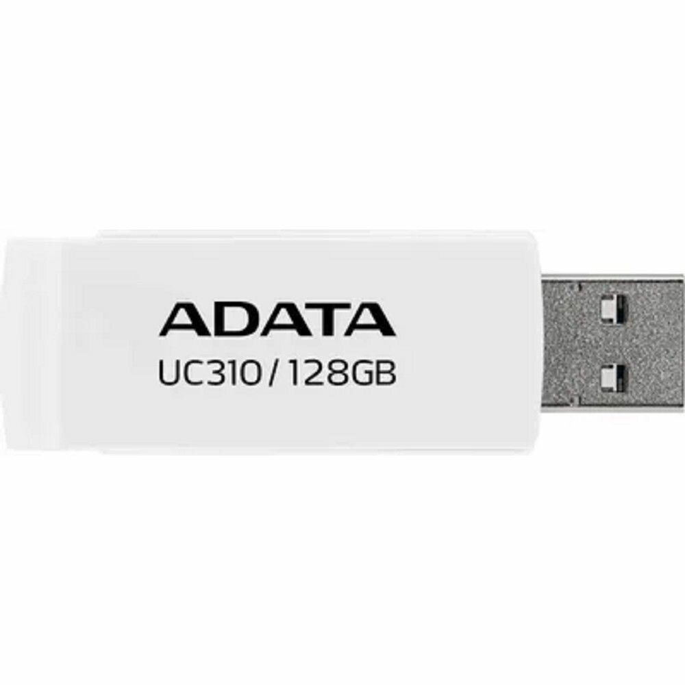 AData Носитель информации A - DATA Flash Drive 128GB UC310, USB 3.2, белый