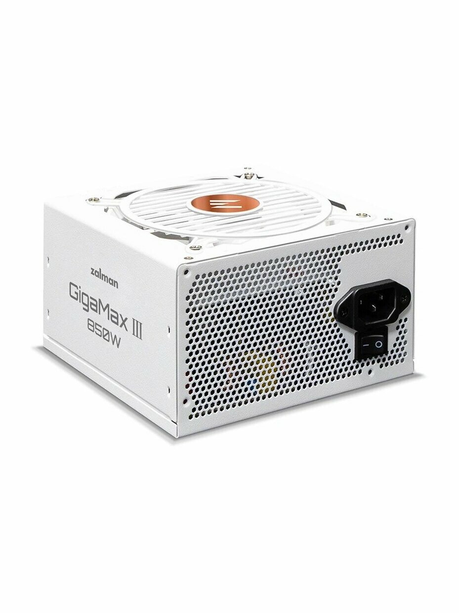 Блок питания Zalman ATX 850W ZM850-GV3 Wh 80+ bronze (20+4pin) APFC 120mm fan 6xSATA RTL