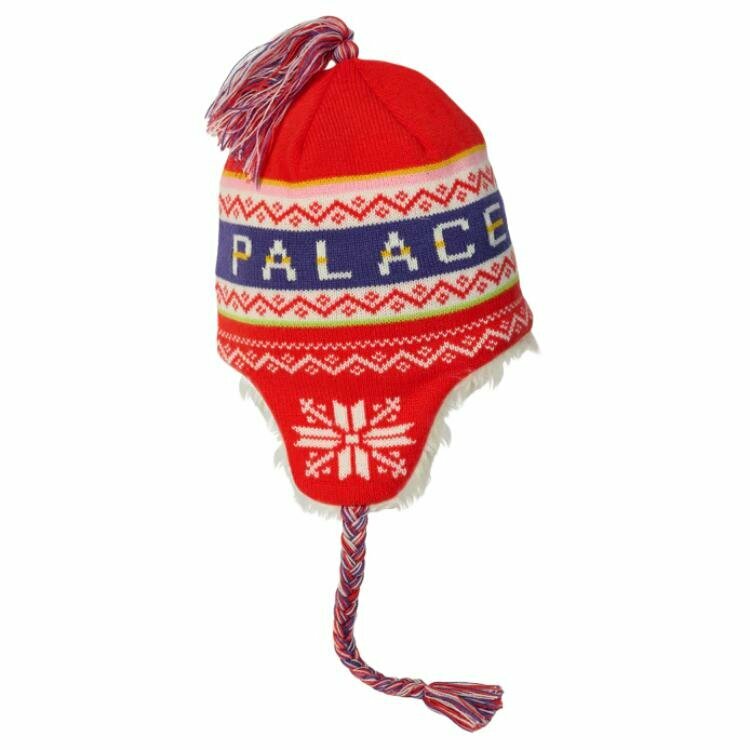 Шапка Palace Skateboards для мужчин, размер Один размер, красный — фото 1