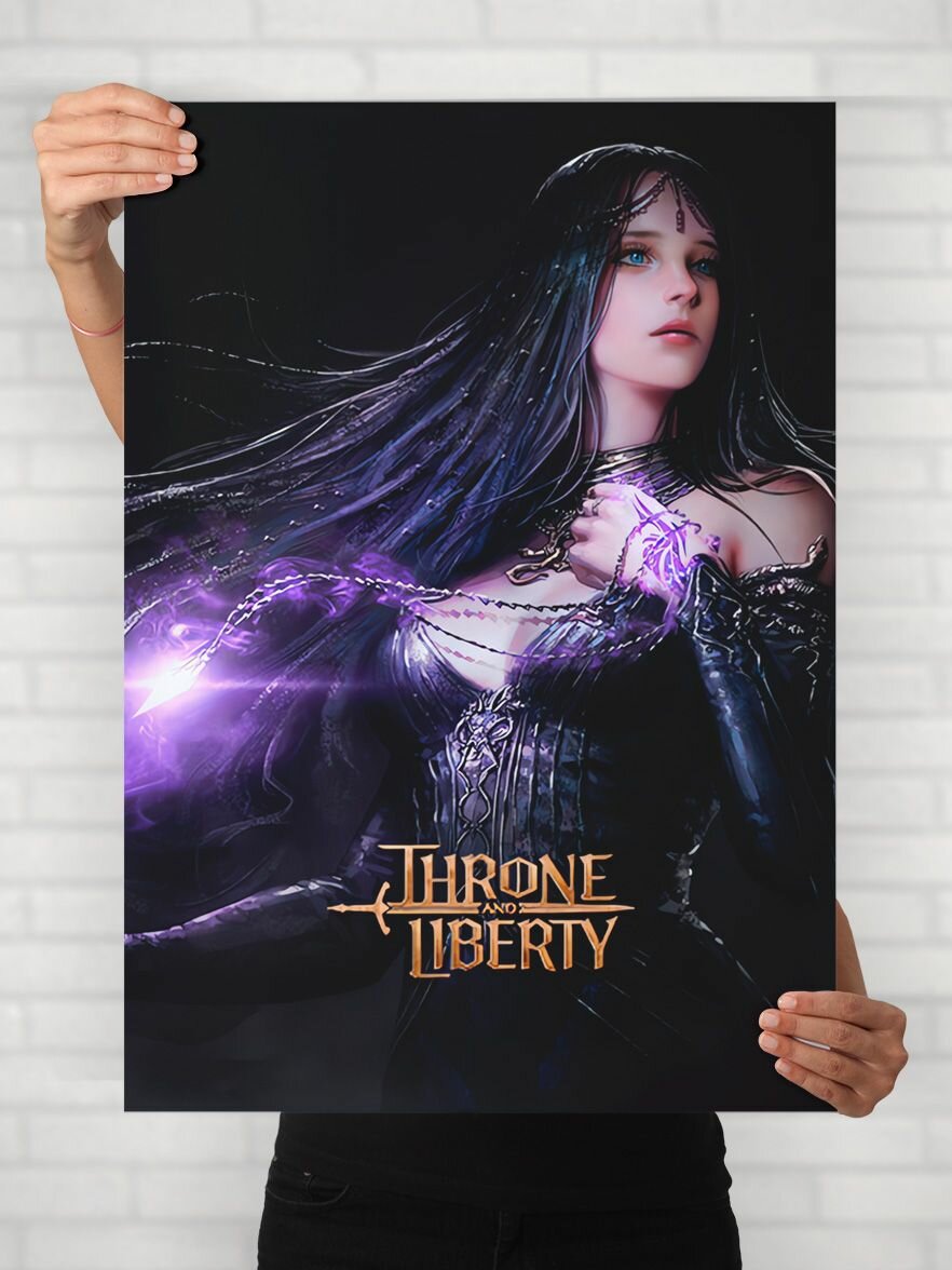 Плакат на стену для интерьера Трон энд Либерти (Throne and Liberty 7) - Постер по игре формата A2 (42x61 см)
