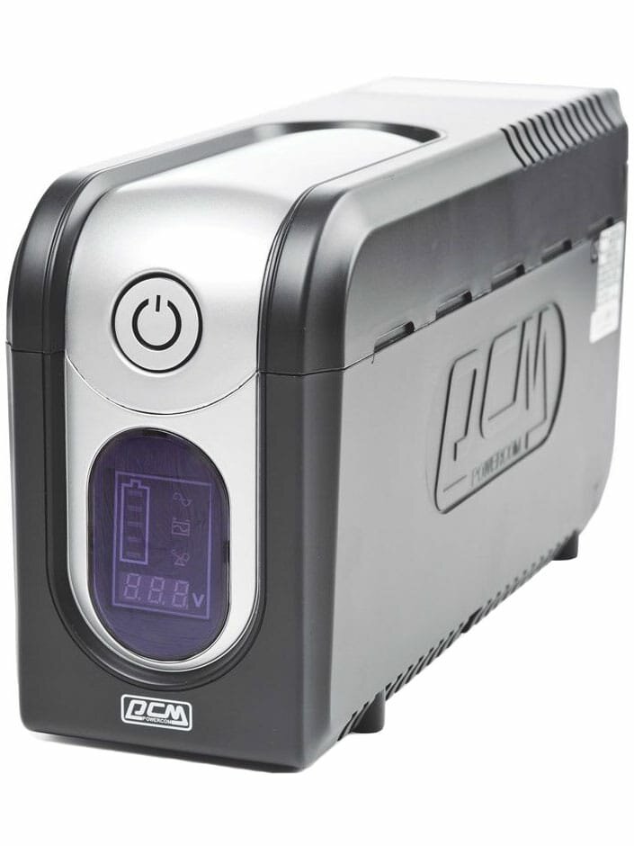ИБП Powercom IMD-825AP Imperial 825VA/495W Display, USB, AVR, RJ11, RJ45 (3+2 IEC)