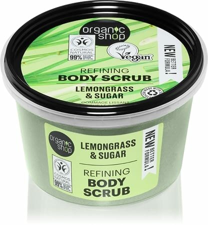 Скраб Organic Shop Lemongrass & Sugar, 250 мл