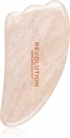 Массажер для лица Revolution Skincare Gua Sha Rose Quartz, розовый кварц