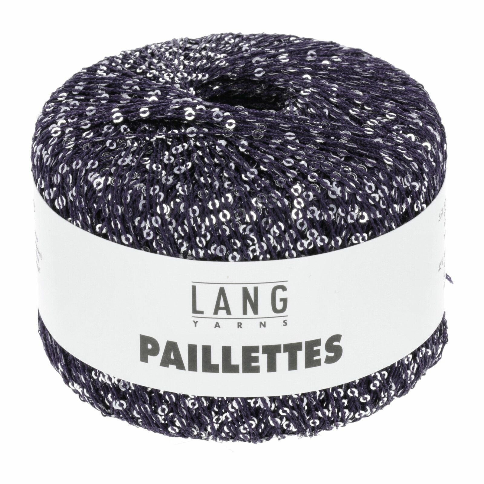 Пряжа для вязания с пайетками Lang Yarns Paillettes (39.0035) 1 моток 25 г/112 м