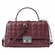Сумка MICHAEL KORS, фактура матовая, коричнево-красный