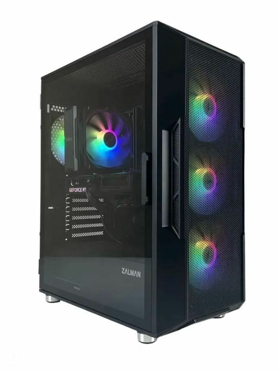 Топовый игровой компьютер Intel Core 14400f, RTX3060 12ГБ, RAM 32ГБ, SSD 1ТБ, 750W, Win 10 Pro