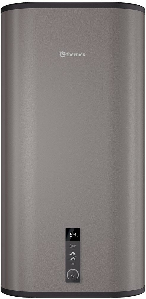 Водонагреватель накопительный Thermex Liga 80 V (pro), электрический настенный, 80 л, серый