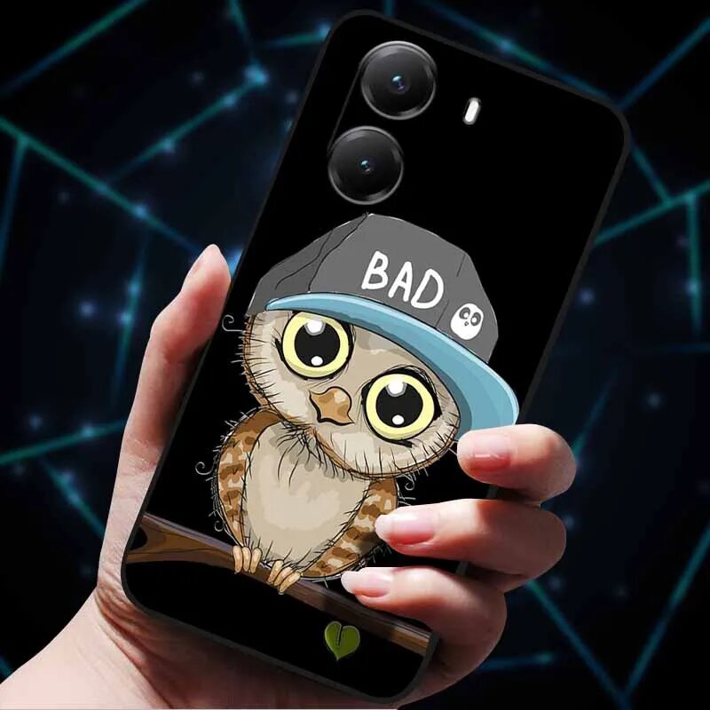Для Xiaomi Poco X7 Pro Чехол X7Pro 5G Мягкий силиконовый бампер с 3D цветами и тиснением Чехлы для телефонов Poco X 7 Pro 2025 Задние чехлы в виде ракушек