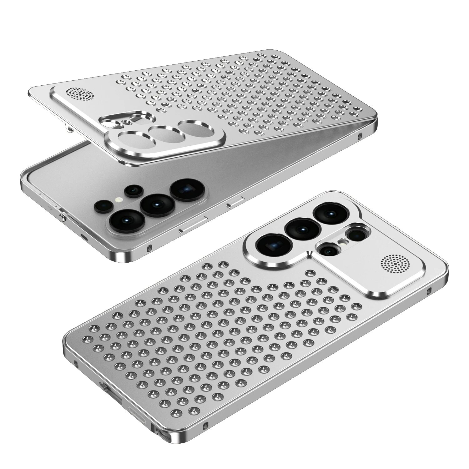 Защитный противоударный чехол для Samsung Galaxy S26 Ultra, S25 Серебряный, Silver, Galaxy S25 Ultra