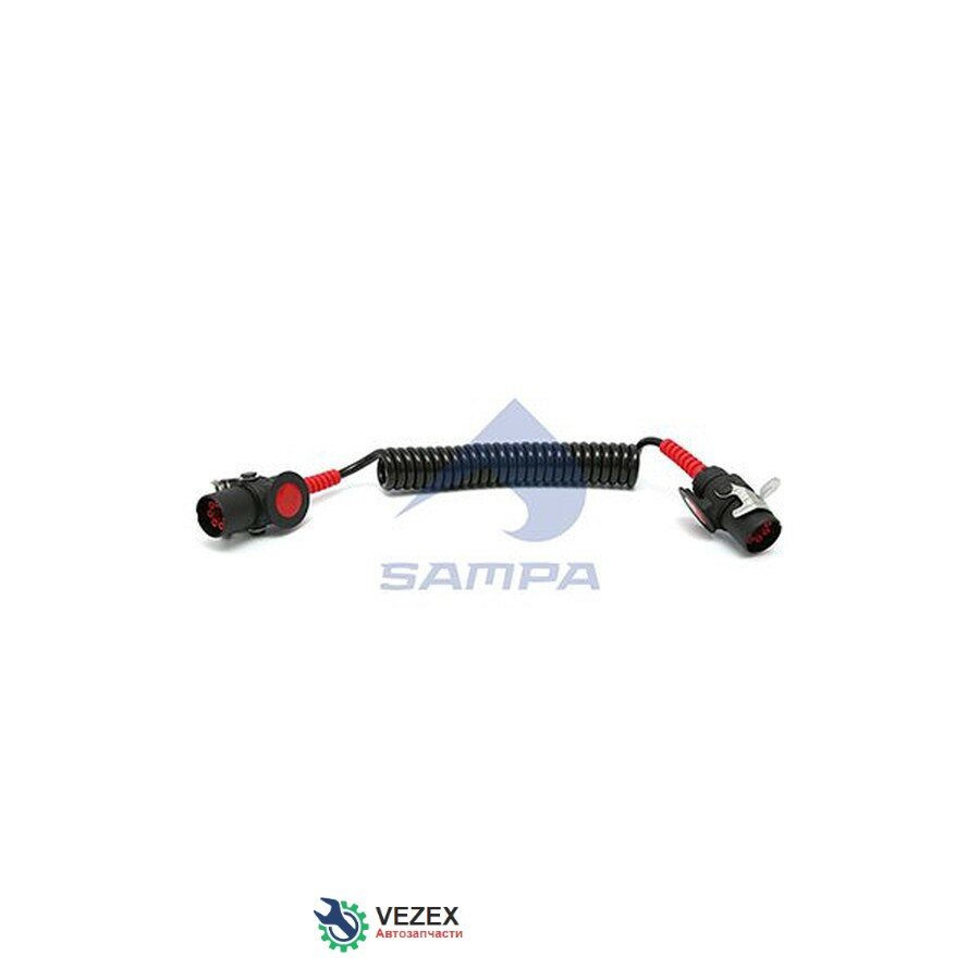 SAMPA 095167 кабель спиральный! ABS L=4500 Economy 24V\Kamaz 6460