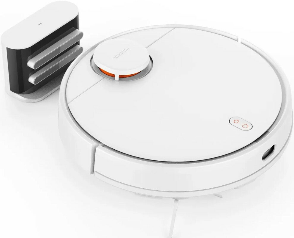 Робот-пылесос Xiaomi Robot Vacuum S10 EU белый (BHR5988EU), сухая и влажная уборка, 45Вт, турбо-щетка