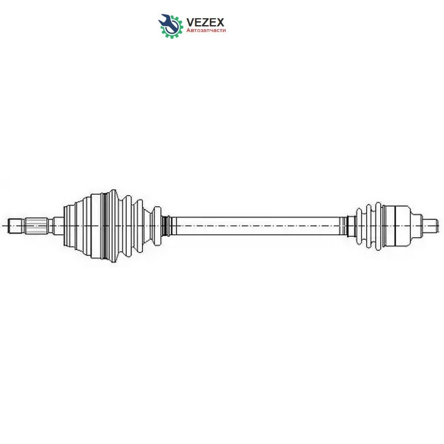METELLI 17-0787 Привод в сборе