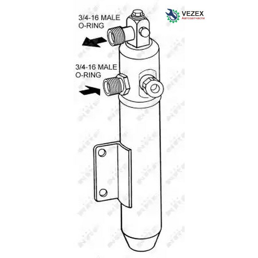 NRF 33103 осушитель кондиционера!\MAN F2000 94>/L2000 93>/M2000L 95>, MB ACTROS/AROCS/NG/SK/AXOR2