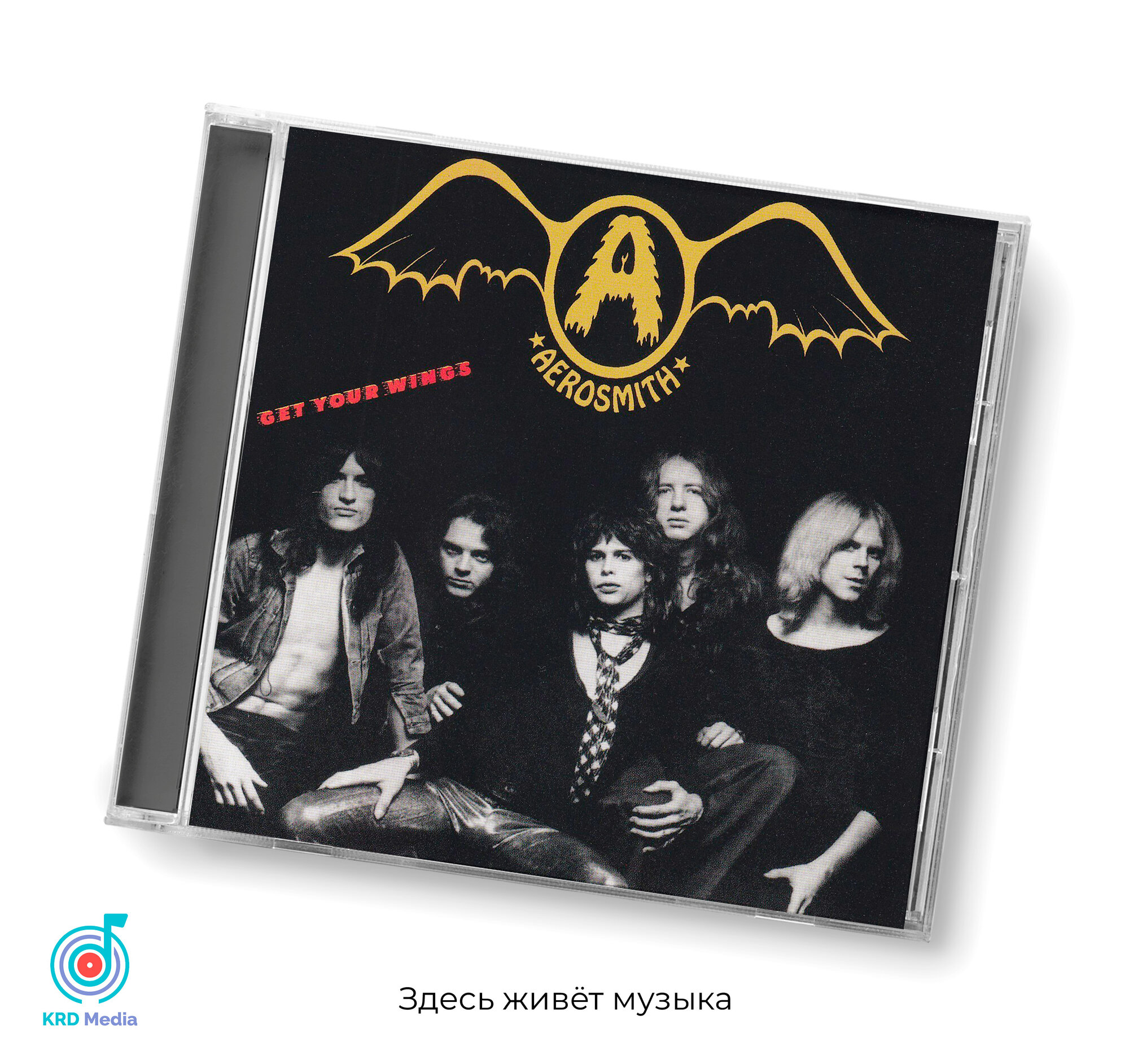 Aerosmith - Get Your Wings, 1993, 8-page, CD-Аудио