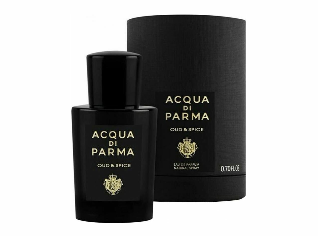 Парфюмерная вода Acqua di Parma Oud & Spice 20 мл, древесная, пряная