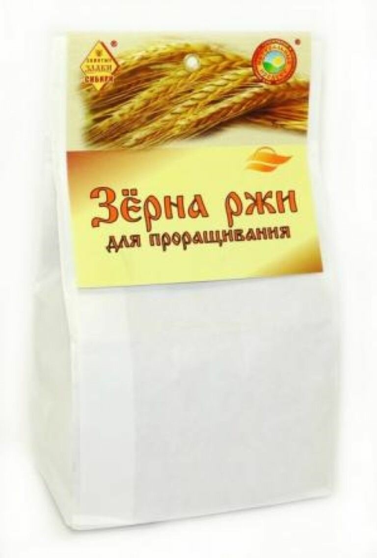 Пищевая добавка Золотые Злаки Сибири "Рожь", в пакете, 500 г