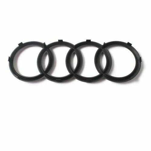 Эмблема audi чёрный блестящий VAG 4H0853605BT94