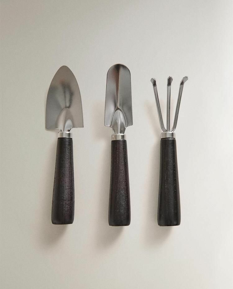 Набор садовых инструментов ZARA HOME 4245/342/716 THE GARDEN, 3 шт, нержавеющая сталь