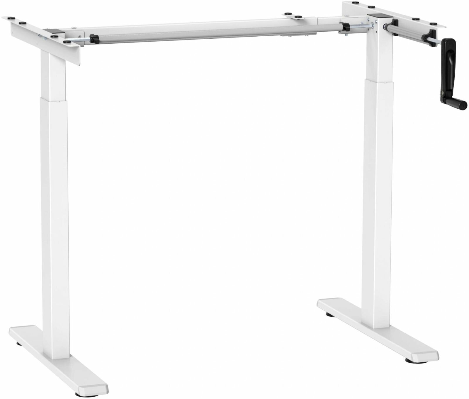 Подстолье CACTUS механический каркас, белый, 133х72х60 см (CS-MDF-WT)