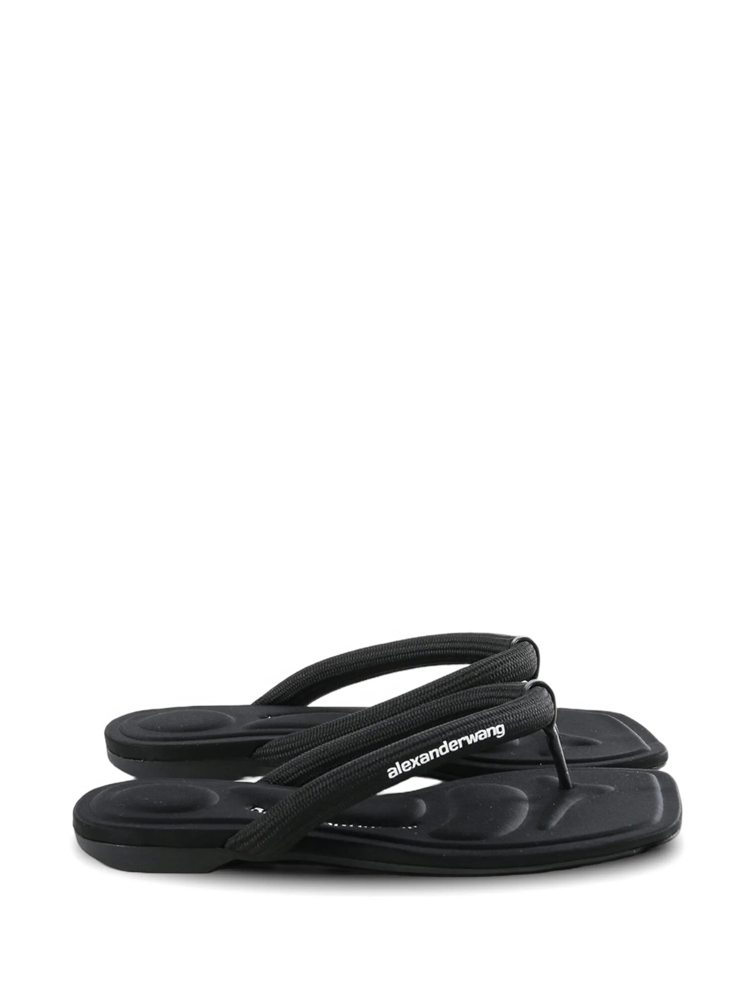 Босоножки Alexander Wang Padded-strap sandals, размер 38, черный — фото 1