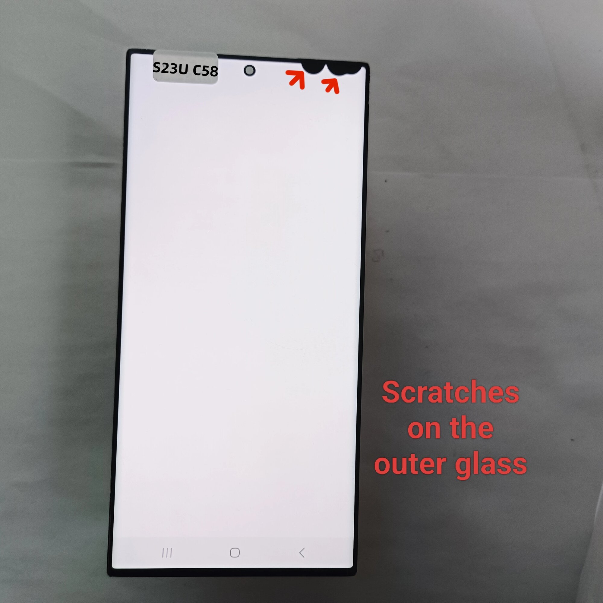 6,8-дюймовый ЖК-дисплей S23 Ultra, AMOLED-матрица, подходит для Samsung Galaxy S23 Ultra 5G-M-S918 S918F S918U S918D/S