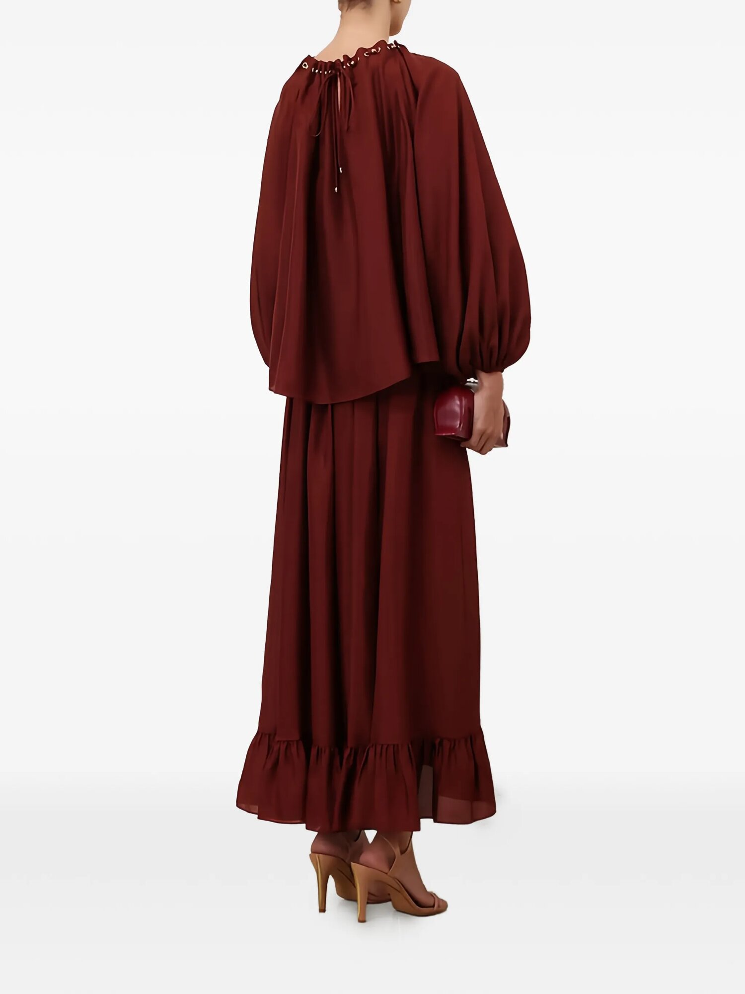 Юбка ZIMMERMANN Aster, размер 42, red — фото 1
