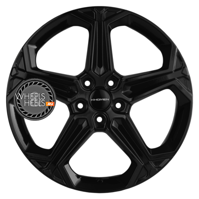 Диск автомобильный литой Khomen Wheels KHW1909 (Geely Atlas(Pro)/Changan CS55(75)) 19x7.5 5x114.3 et45 dia60.1 Black