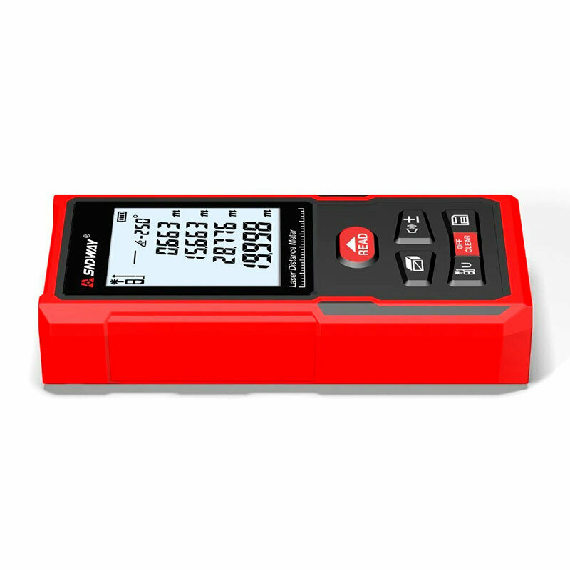 Лазерный дальномер SNDWAY SW-DS120, точность измерений ±2мм, 120м, IP54