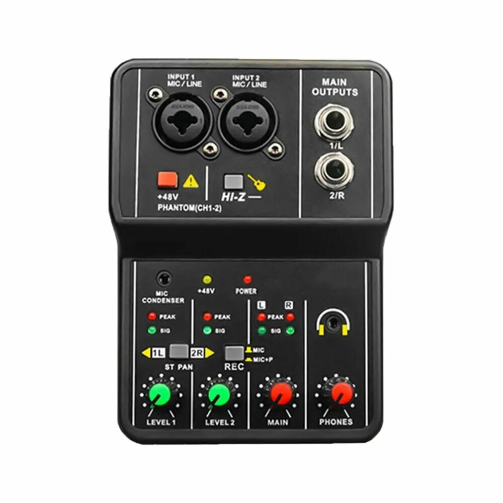 USB аудиоинтерфейс 16 бит/49 кГц для записи