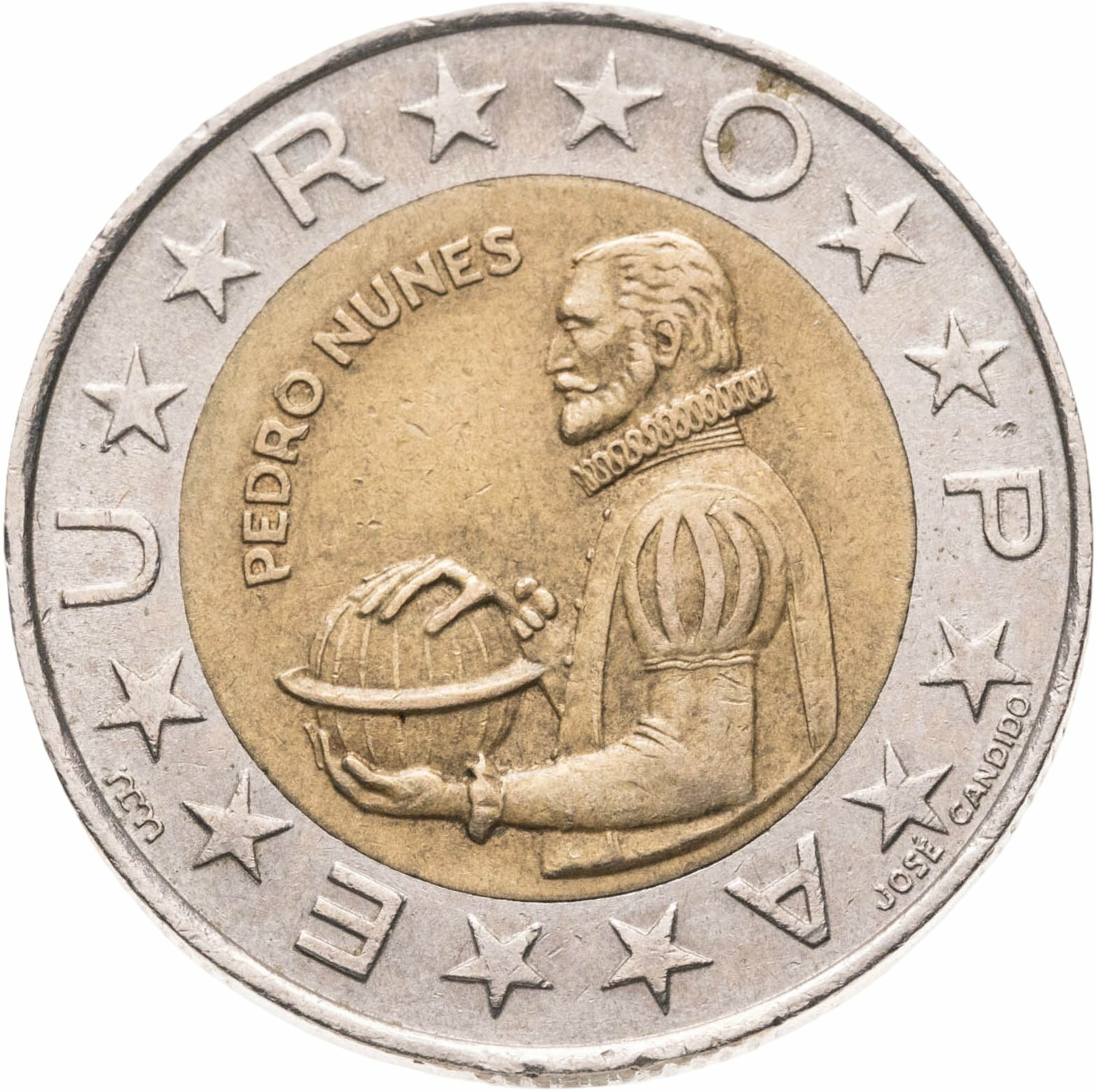 Португалия 100 эскудо escudos 1989, Биметалл, в сохранности VF-XF
