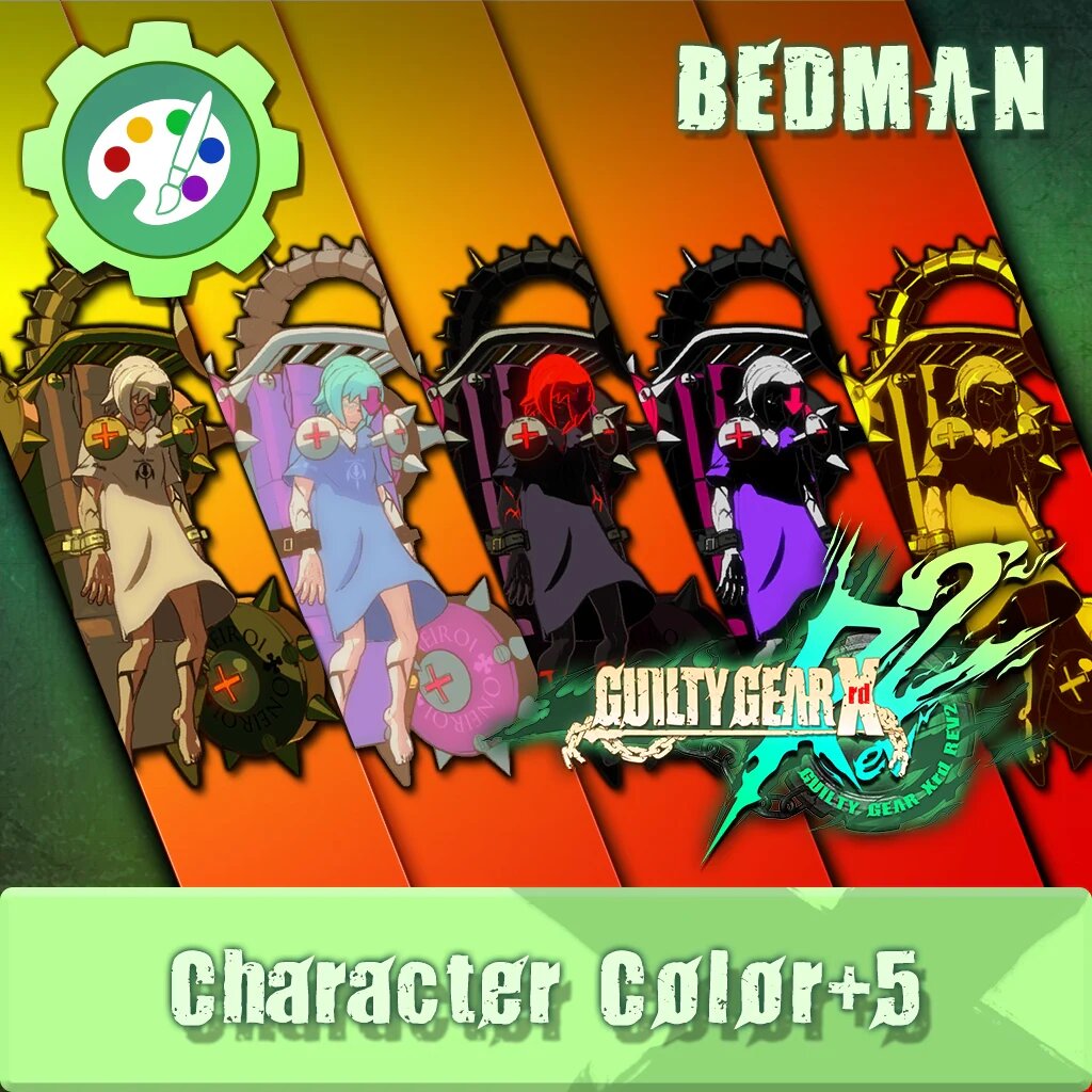 Дополнение GUILTY GEAR Xrd Rev.2 Additional Character Color - BEDMAN, цифровое издание PlayStation 4, регион Турция / код пополнения баланса