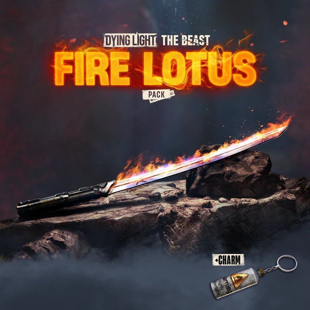 Дополнение Dying Light: The Beast - Fire Lotus Weapon Pack, цифровое издание PlayStation 5, регион Турция / код пополнения баланса