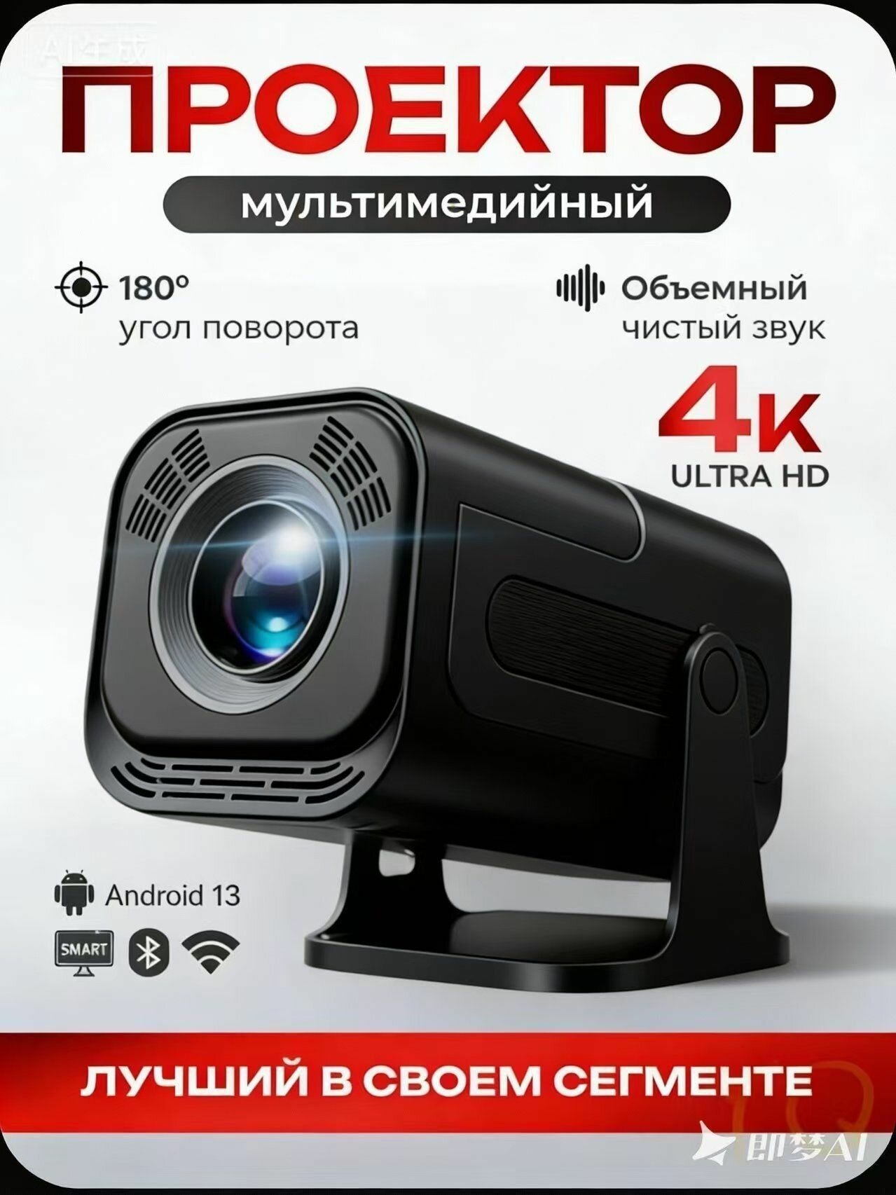 Гобо-проектор, черный