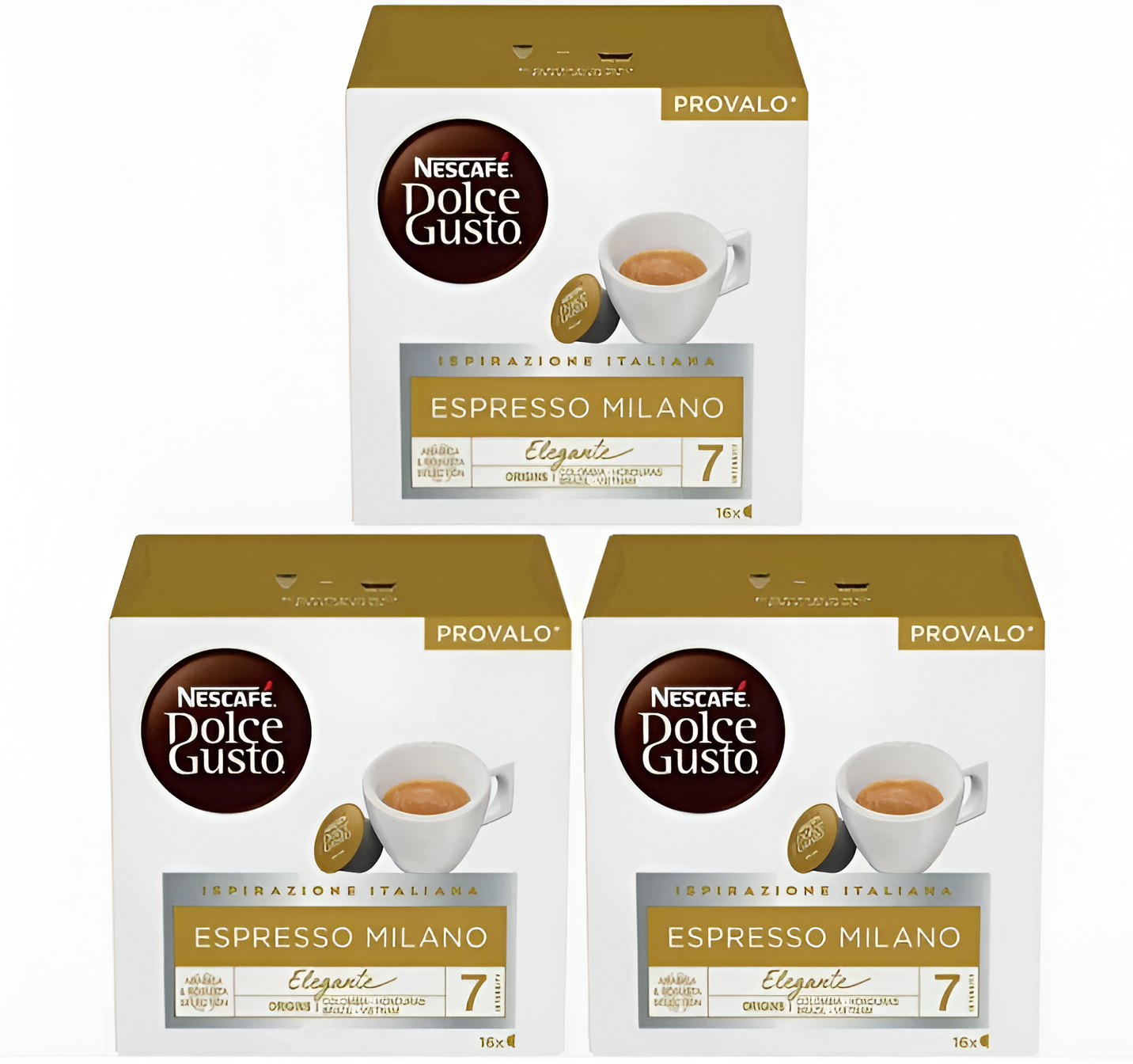 Кофе в капсулах Nescafe Dolce Gusto Milano 3x16 капсул