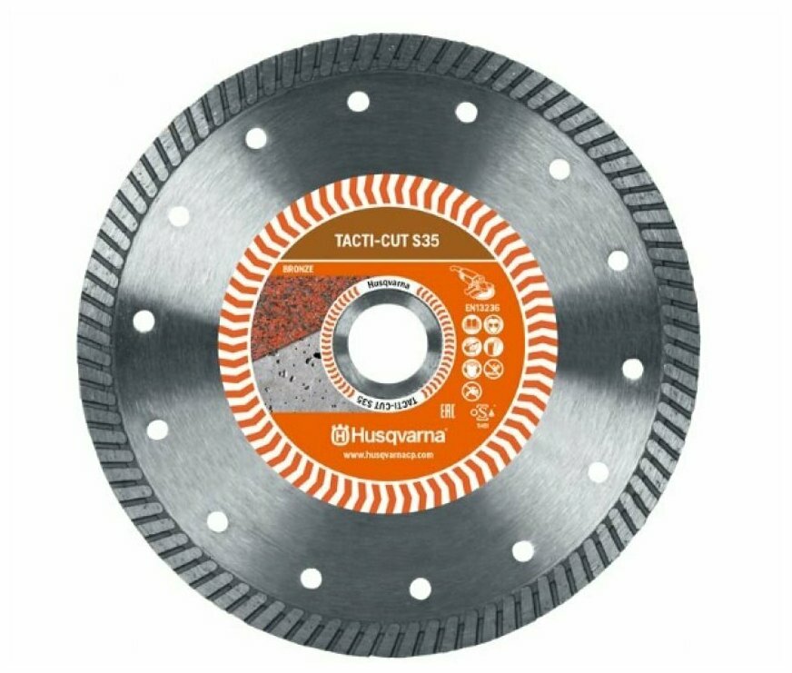 Диск алмазный Husqvarna TACTI-CUT S35 115 10 22.2 5798204-30